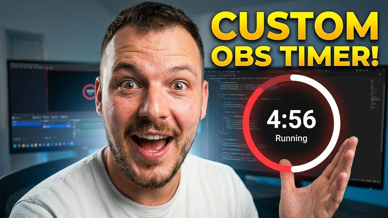 Custom Interactive Pomodoro Timer for OBS | Full Lua Scripting Tutorial