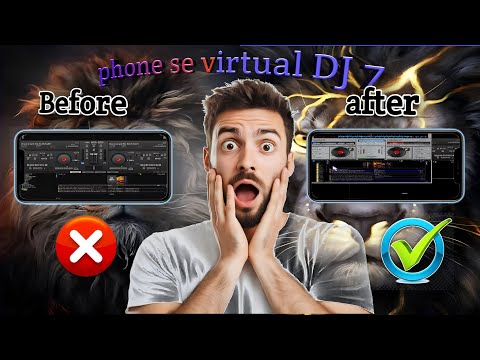 Phone se virtual DJ 7 mein new look #djmusicworld #smartphone #djsoftware