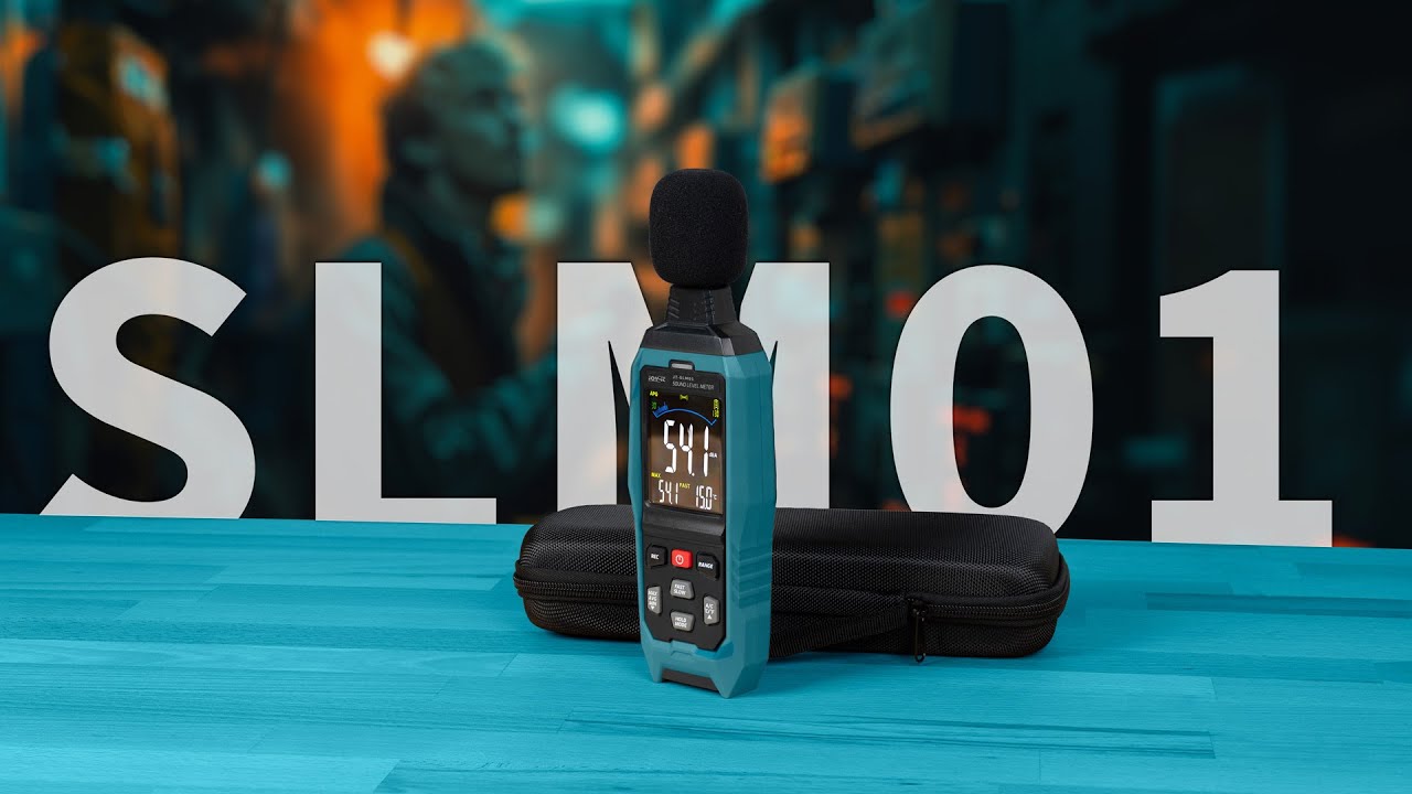 SLM01 Sound Level Meter – Precise Noise Measurement – Compact & Digital