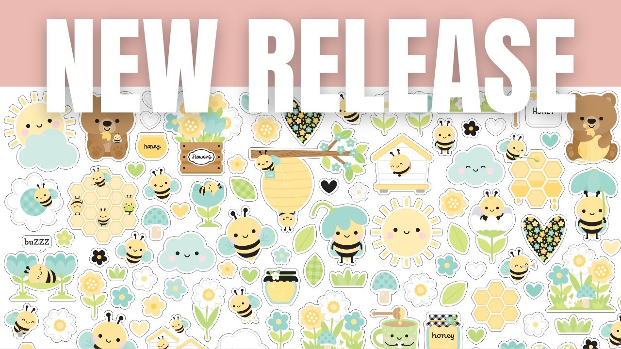 Doodlebug Bee Happy Collection Overview