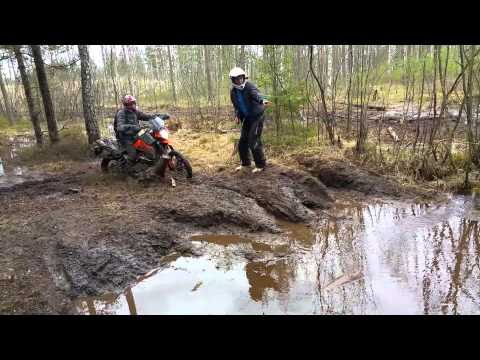 Dualsport Adazu poligona ekspedicija ar dublju peldeem 17 moto andrr 2015 04 18