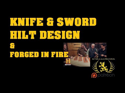 How To Make Knife & Sword Grips & Forged In Fire