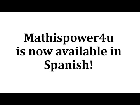 Mathispower4u is now in Spanish! | Math Help from Arithmetic through ...