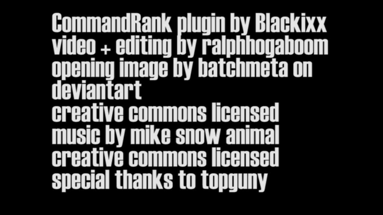 CommandRank Overview + Tutorial