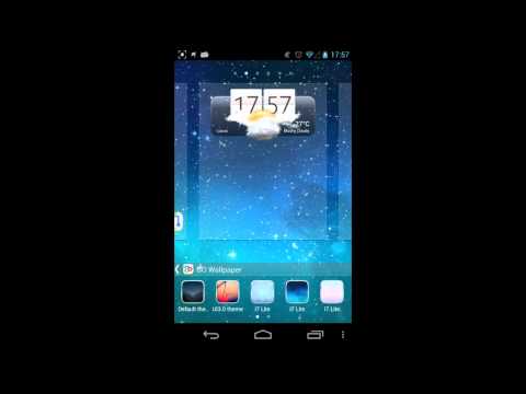 i7 PRO Go Launcher Theme by Pizero - iOS inspired theme for Android