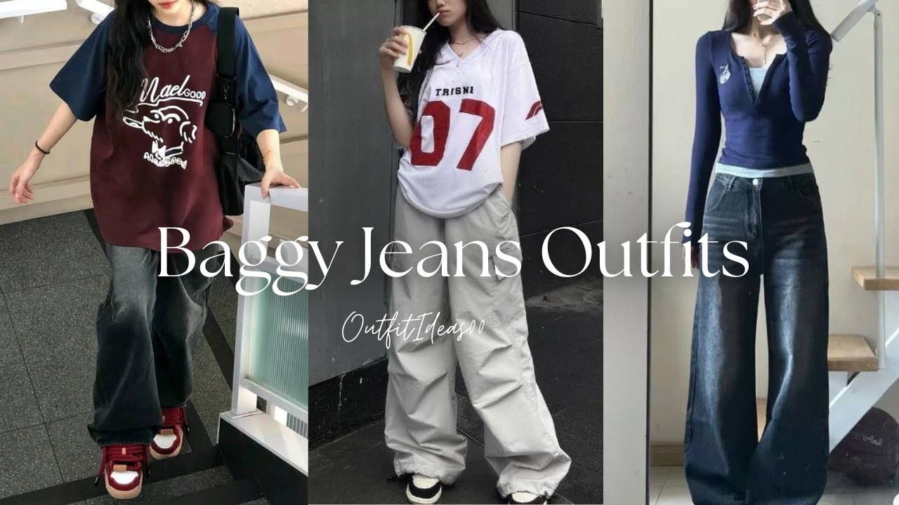 50+ Baggy Jeans & Pants Outfit Ideas for Girls