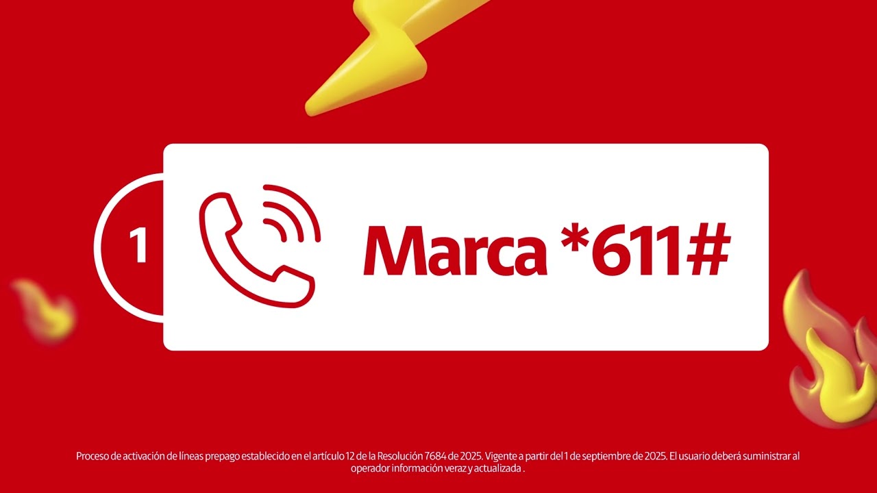 Registra tu línea prepago 📱🤩