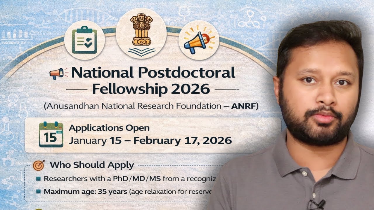 NPDF 2026 | Application Details | How to Apply | All 'Bout Research