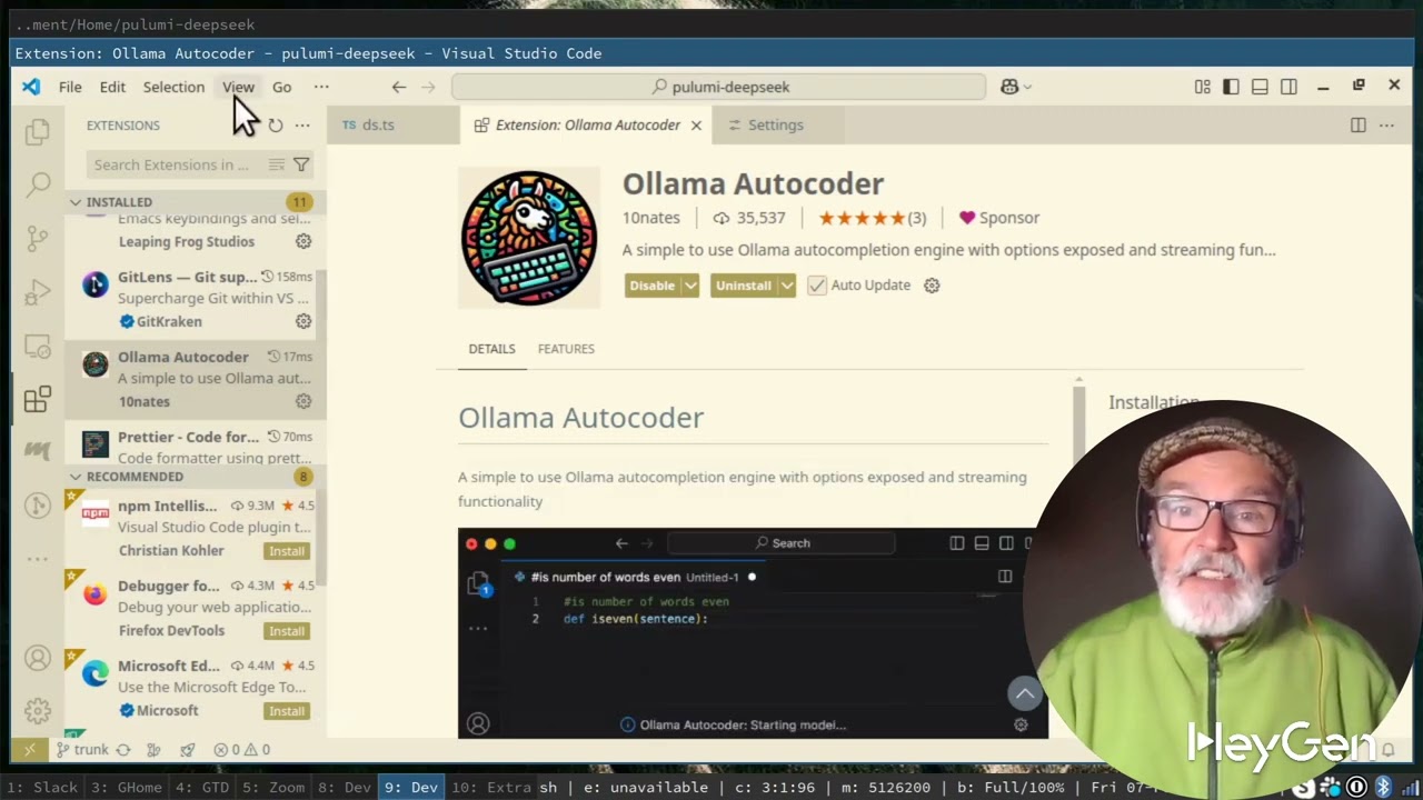 The Augmented Software Engineer - Ep.15 - Emacs/Local