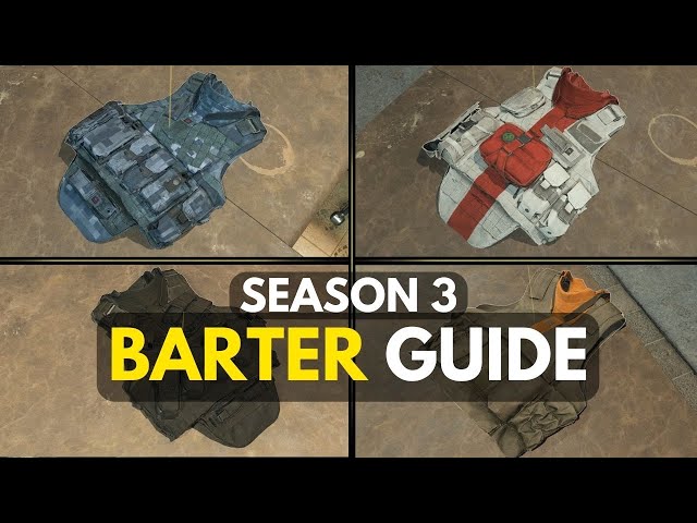 All Barter recipes in Warzone 2 DMZ Season 3