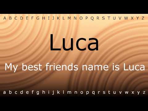 Here I will teach you how to pronounce 'Luca' with Zira.mp4
