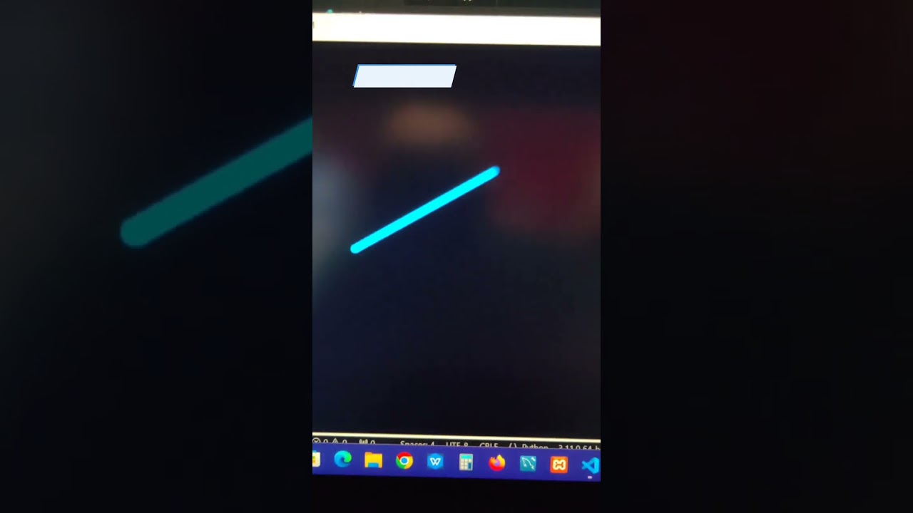 VS code software Logo using Python Turtle