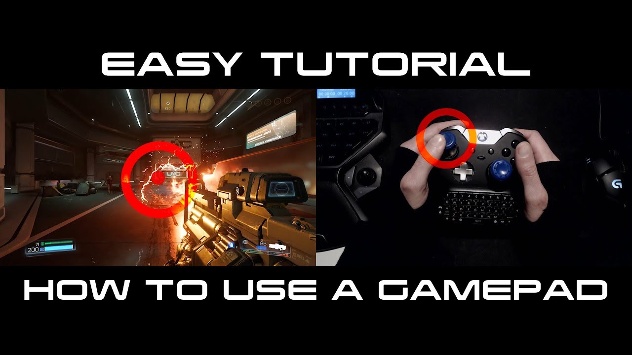 Easy Tutorial 🎮 How To Play With a Gamepad 🎮