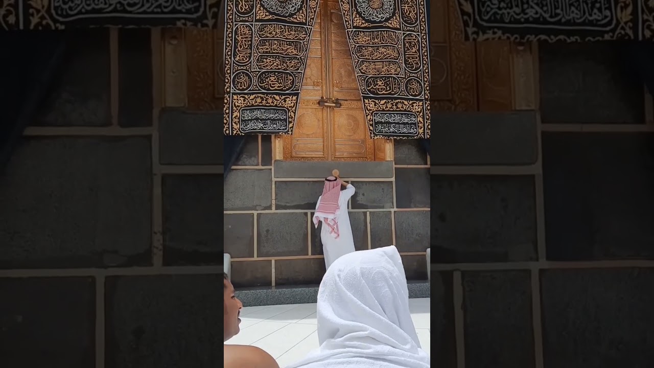 Door Of KAABA Masjid Al Haram Makkah #ytshorts #shorts #kaaba