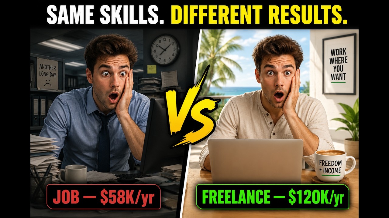 Freelancing vs Job: Which One Actually Makes More Money? (Honest Answer)