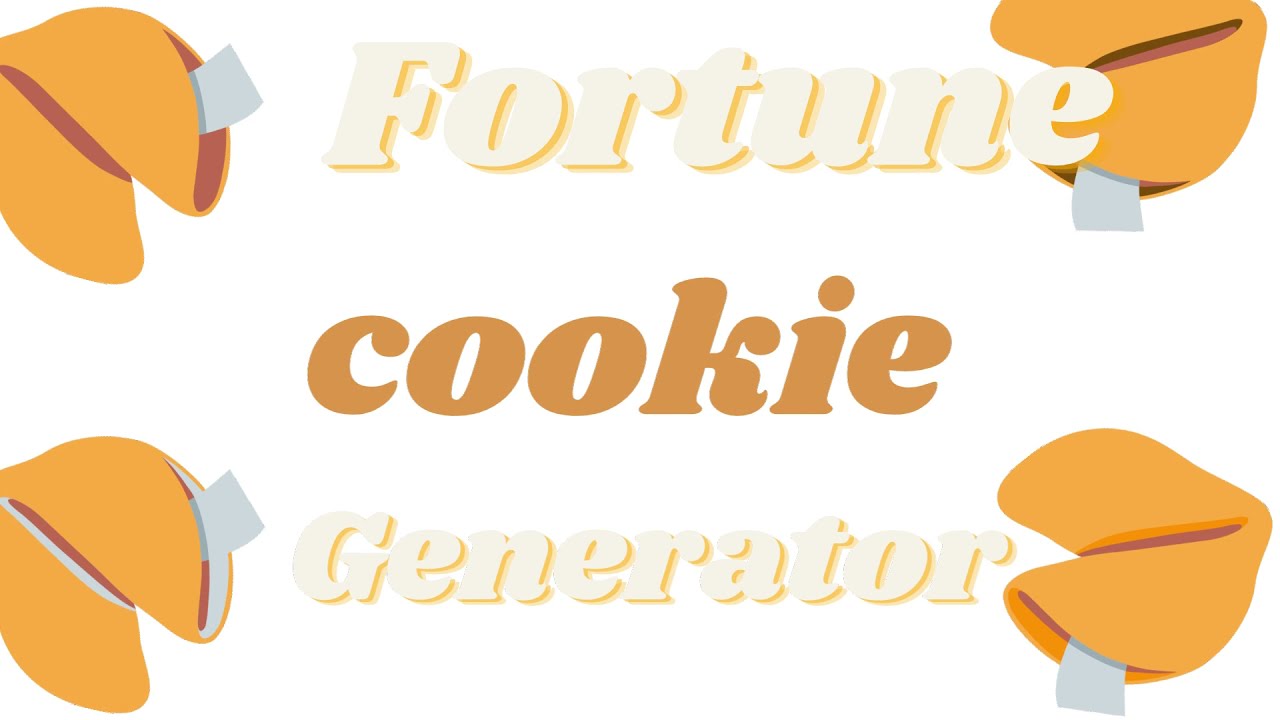Fortune Cookie Generator in Python