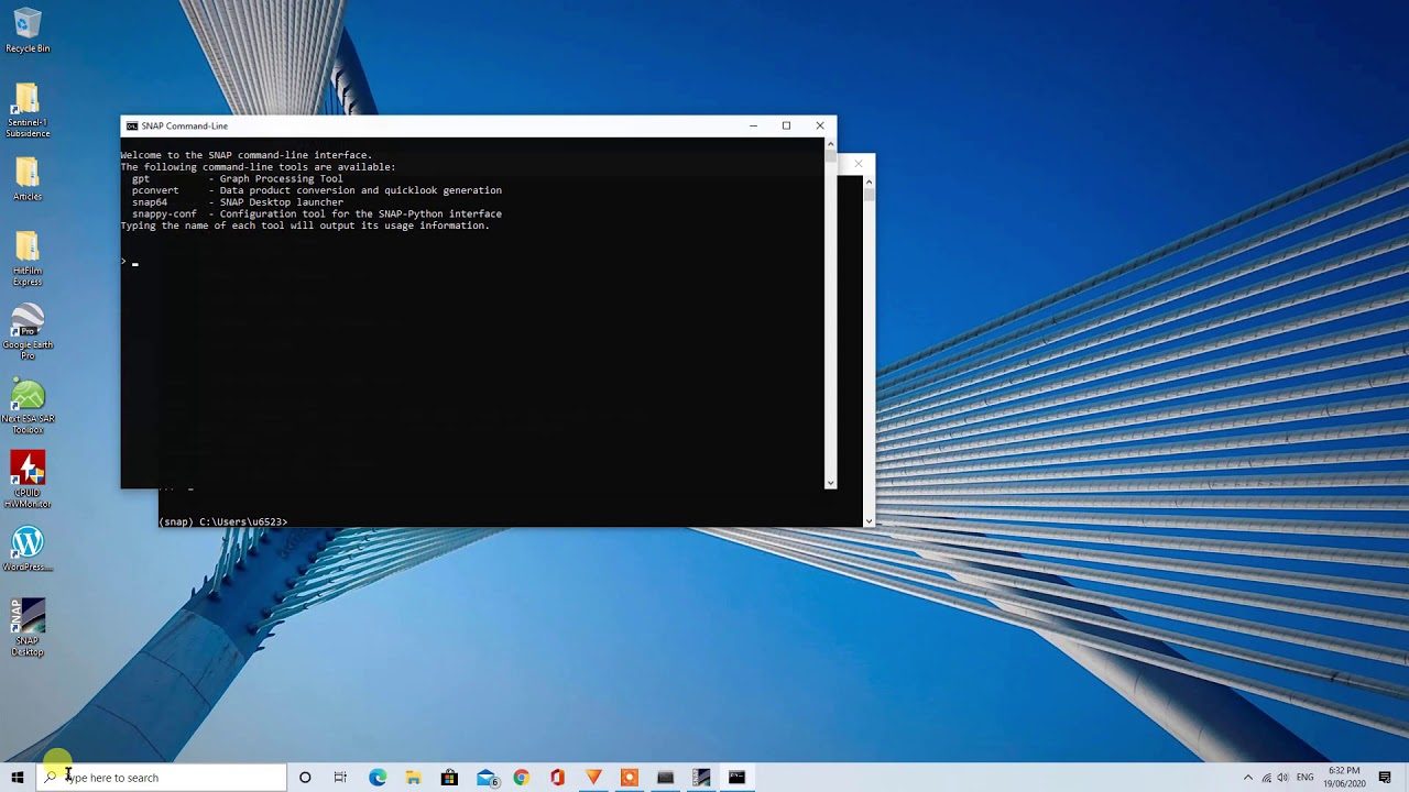 SNAP-Python (Snappy) Installation on Windows