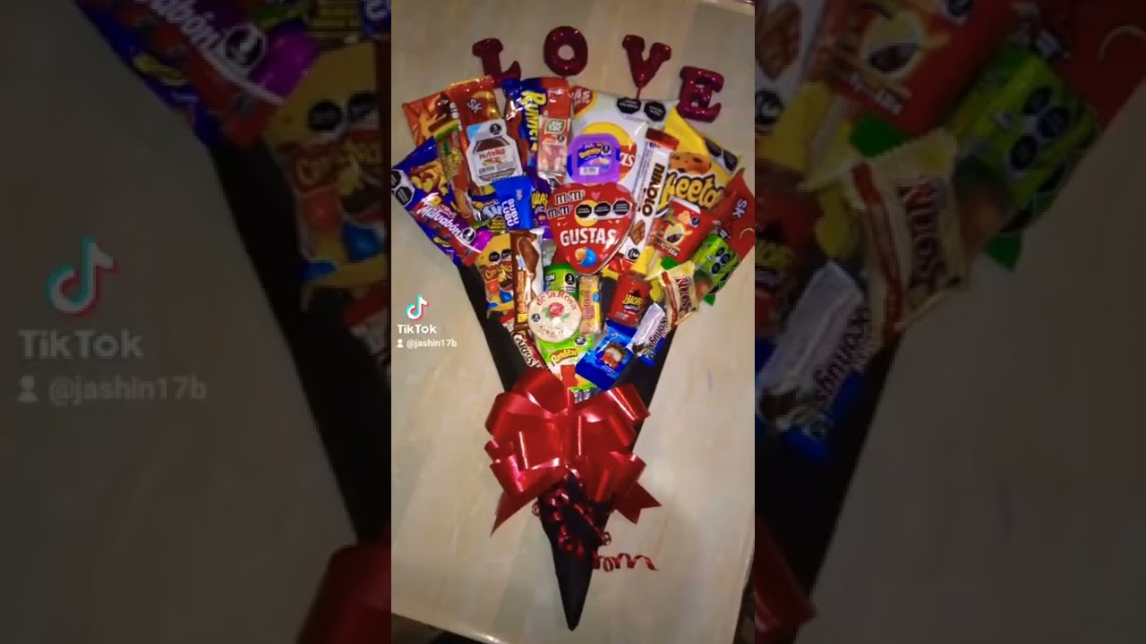 ramo de dulces para toda ocasión fácil de hacer