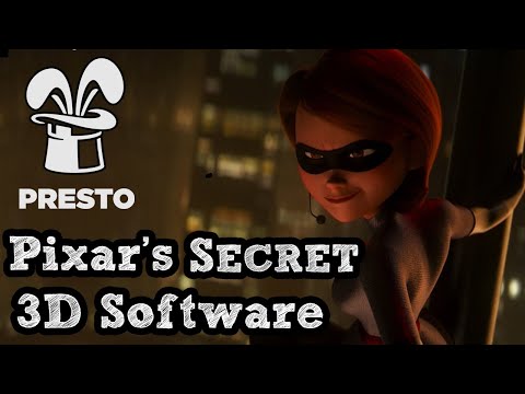 what software does Pixar use?