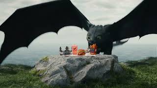May Attract Dragons | How to Train Your Dragon Menu at BK
