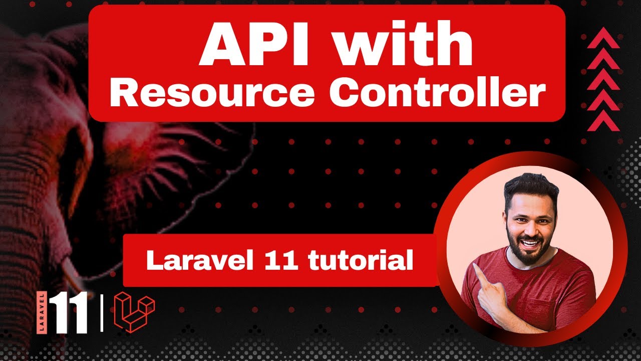 Laravel 11 API tutorial #10 API with Resource Controller