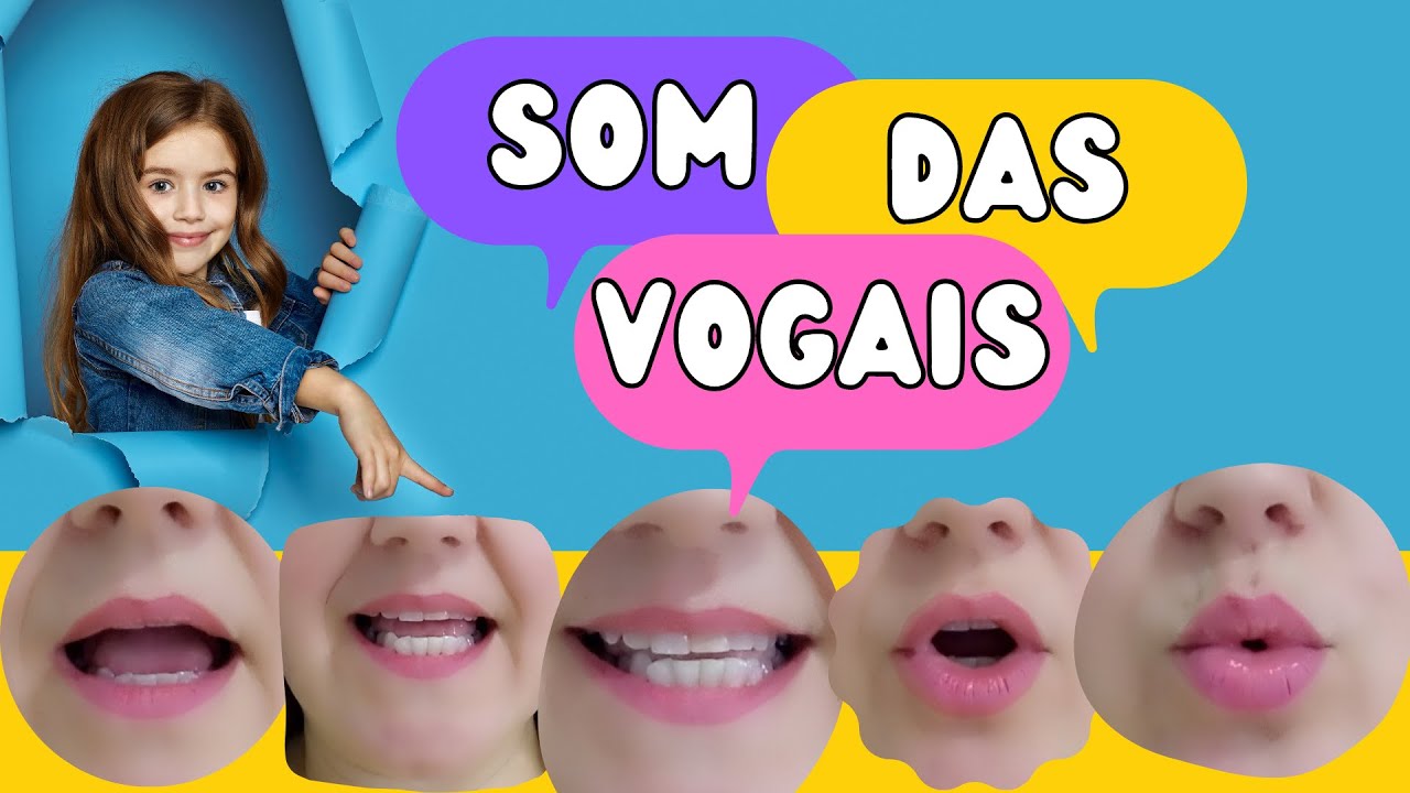 Som das vogais - Ensinar a ler e a escrever - Método fônico - Consciência fonêmica - Alfabetizar