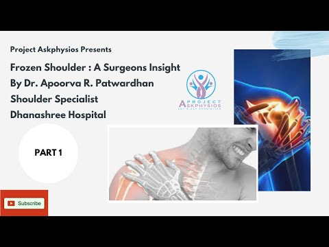 Frozen Shoulder : A Shoulder Surgeons Insight (ZOOM Lecture) Part 1