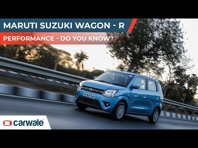 Maruti Wagon R Performance Do You Know? 1 minute Review - CarWale