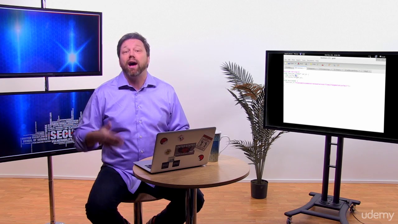 Buffer Overflow - 3 Stack Overflow Demo