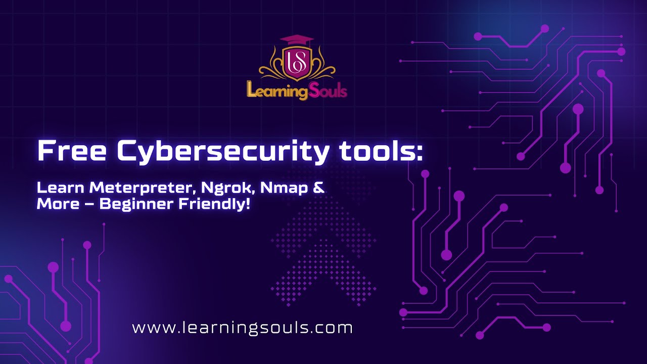 Free Cybersecurity Tools Training   Learn Meterpreter, Ngrok, Nmap & More – Beginner Friendly!