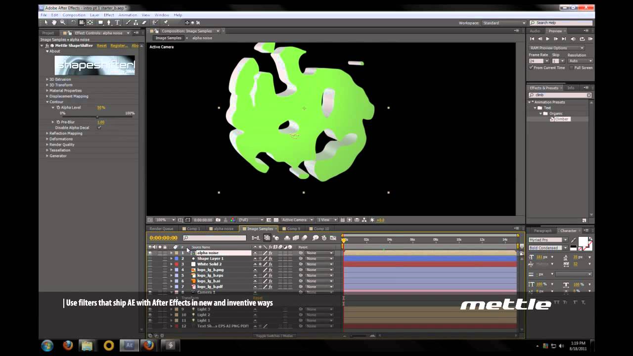 ShapeShifter AE | The Basics | Part 1