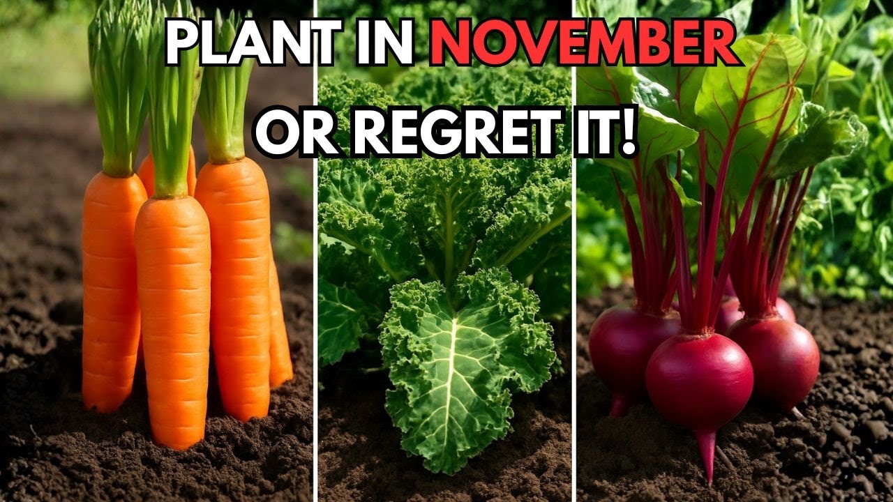 17 Most Productive Crops You Must Plant in November Before it's Too Late