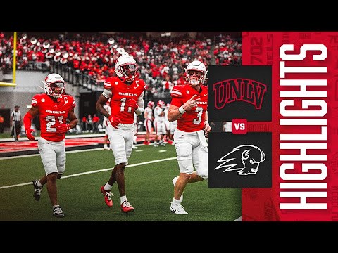 UNLV vs. Utah Tech Football Highlights | 2024 Season