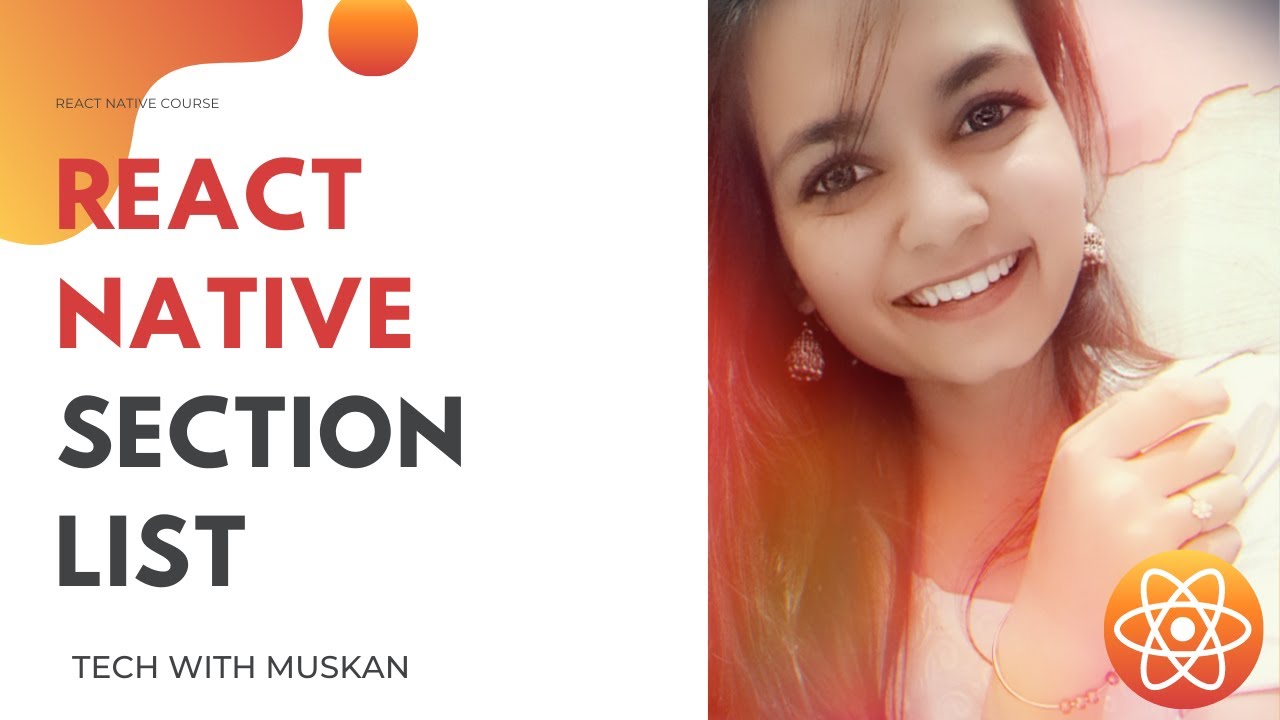 #20 React Native Section List | In Sections | Key Extractor | Title & Tiles of Items