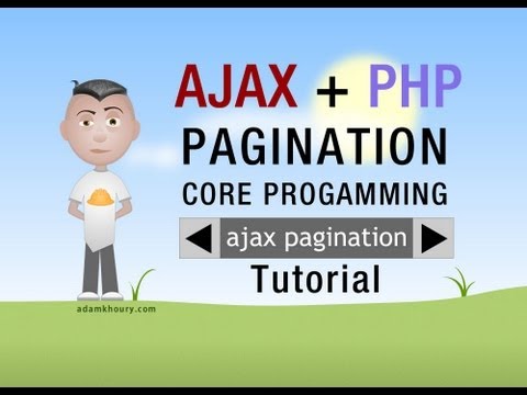 Learn Ajax Pagination Tutorial PHP MySQL Database Results Paged With JavaScript - Mind Luster