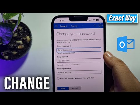 How To Change Outlook Password On iPhone - Full Guide