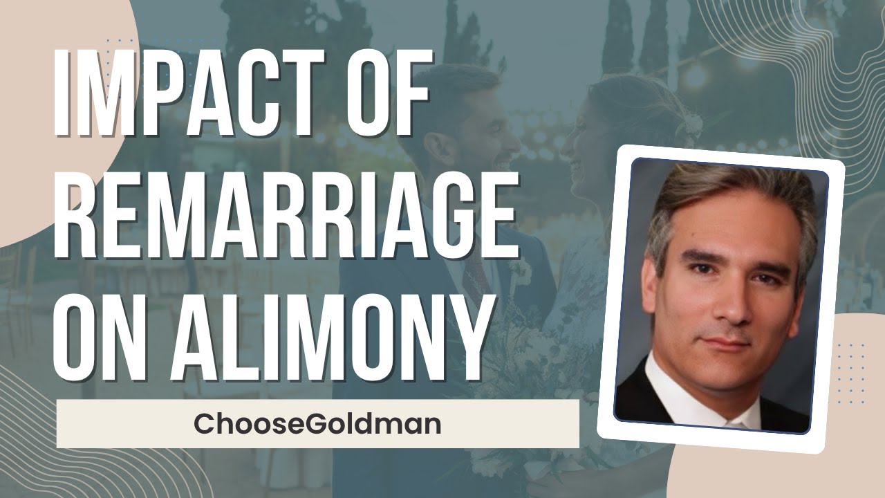 Does Remarriage Affect Alimony?
