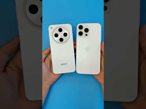 OPPO Find X8 vs iPhone 16 Pro Max - Dynamic Island