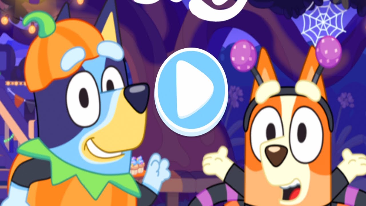 Halloween is here in Bluey Let's Play - Experience Halloween With Bluey and Friends!