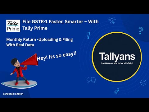 GSTR-1 Filing Made Easy with Tally Prime 6.1