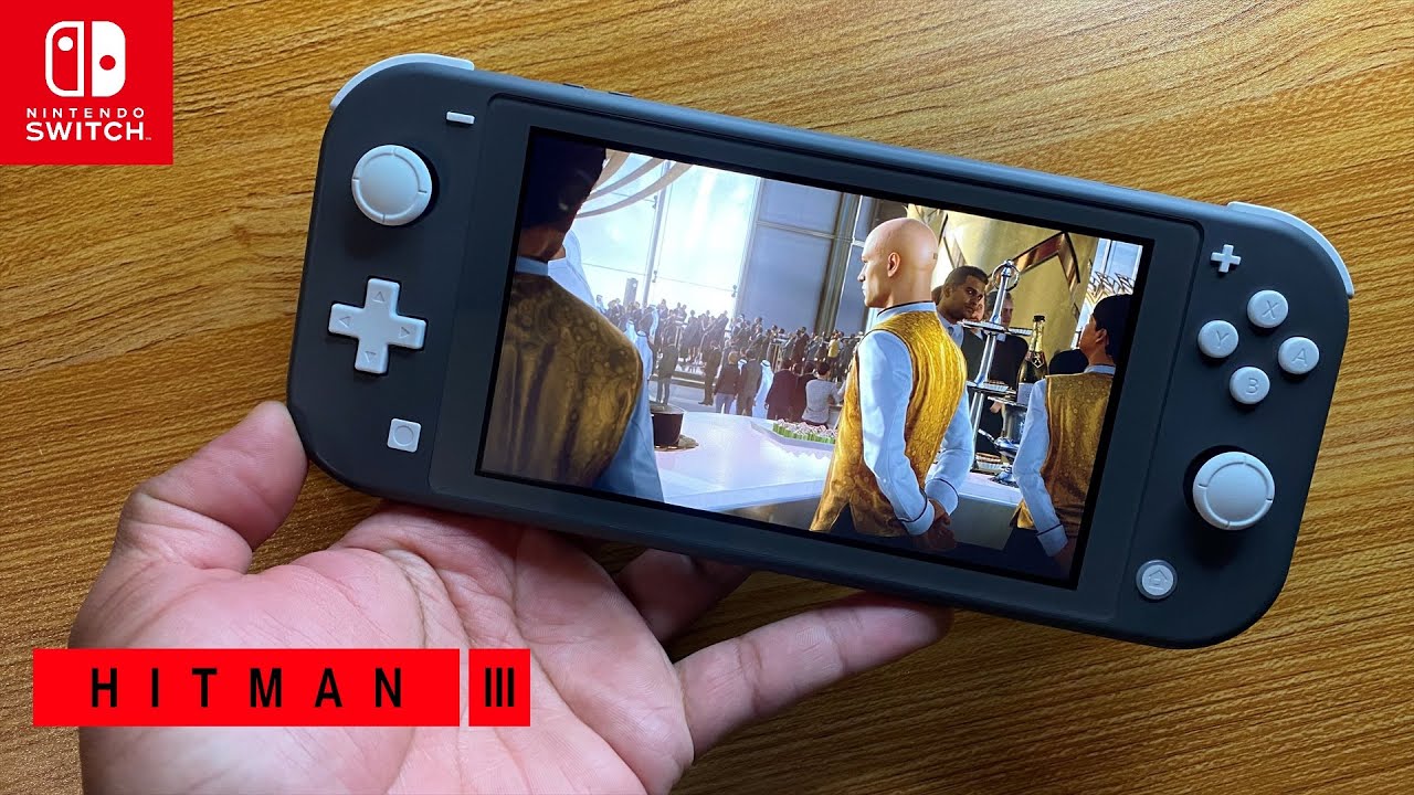 Hitman 3 - Cloud Version Nintendo Switch Lite Gameplay