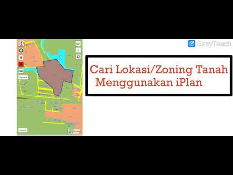 Cari Lokasi/Zoning Tanah Menggunakan iPlan TownPlan