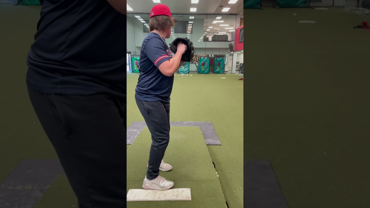 Ethan Vaughn 14u pitching mechanics Winter workouts 2022