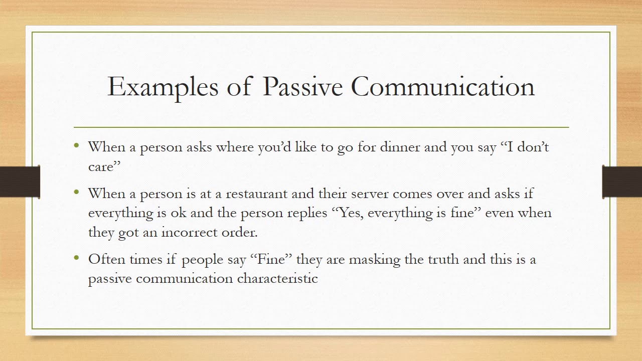 Communication Styles PPT