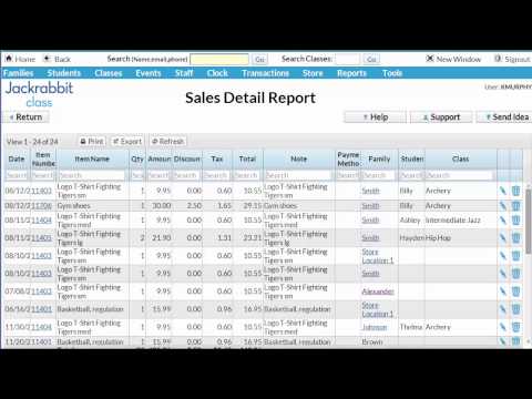 Point of Sale Reports