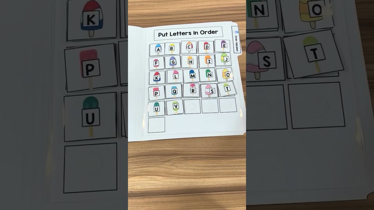 Summer Fun File Folder Activities