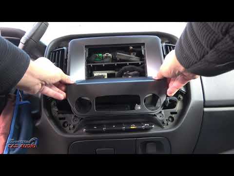 chevy Silverado stereo removal 2014 and up
