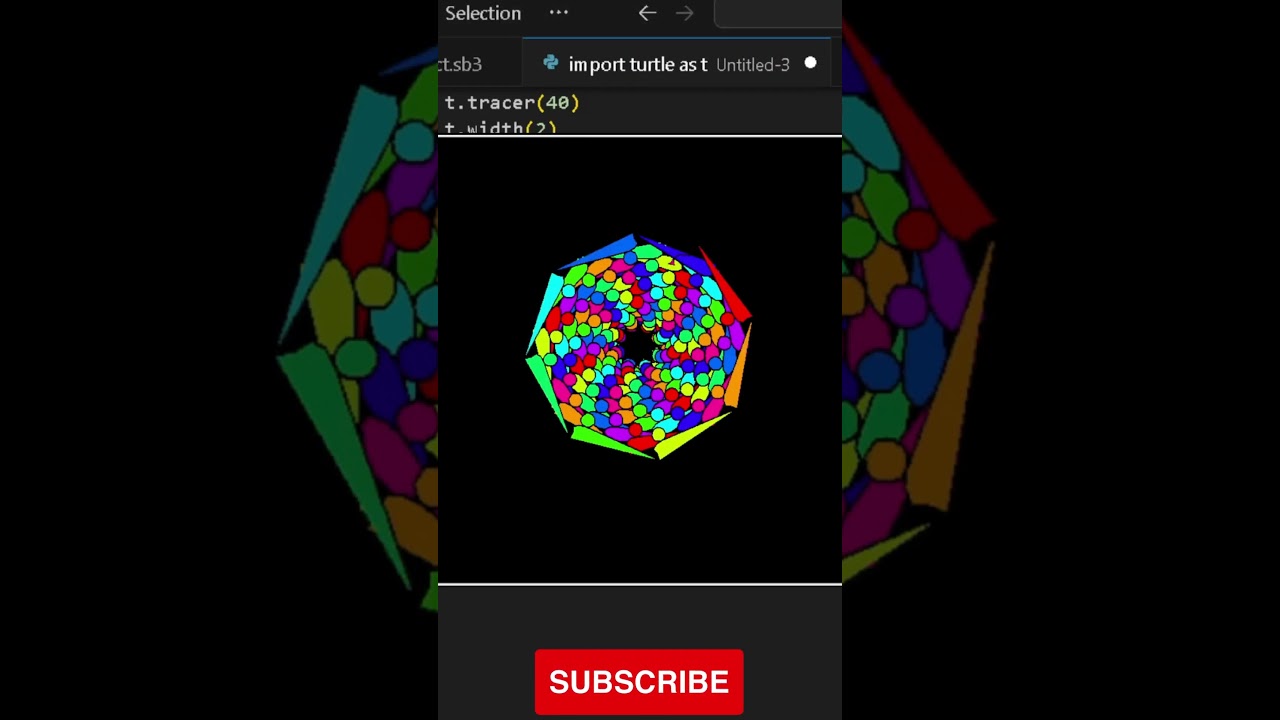 Unleash the Wonders of Python: Dive into Mesmerizing Turtle Graphics! 🚀🐢