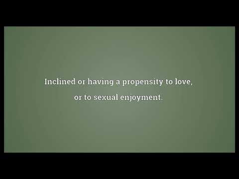Amorous Meaning