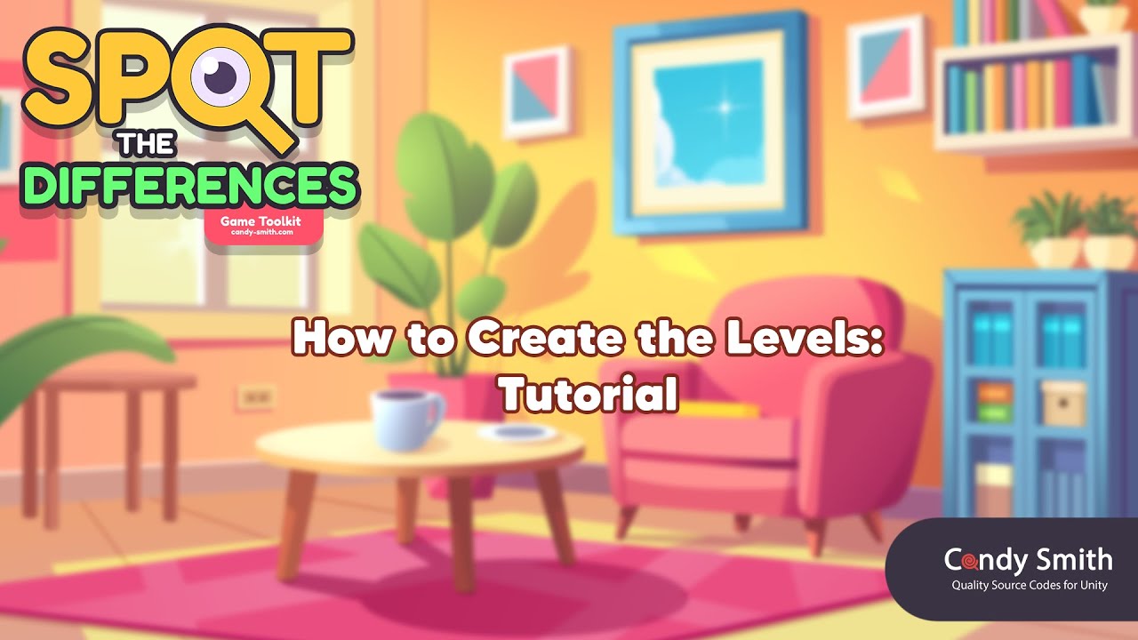 Spot the Differences: Game Toolkit. How to create the levels